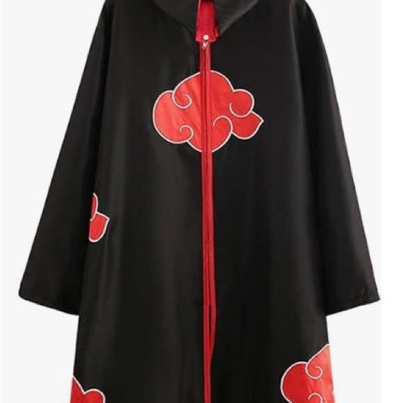 UTAOMLD | Other | Anime Ninja Cosplay Costumes Cloak Red Clouds ...